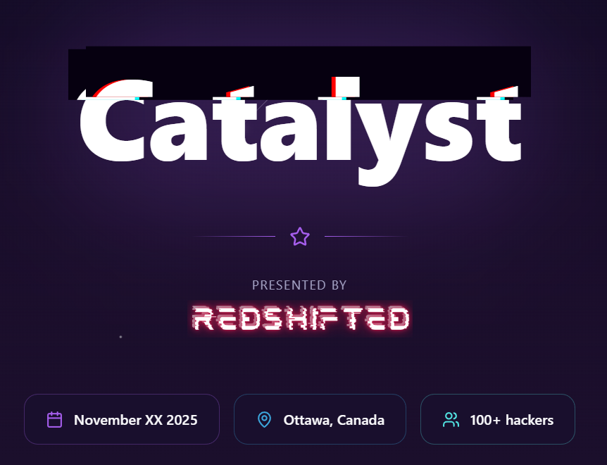Catalyst - Ottawa's First High School Hardware Hackathon